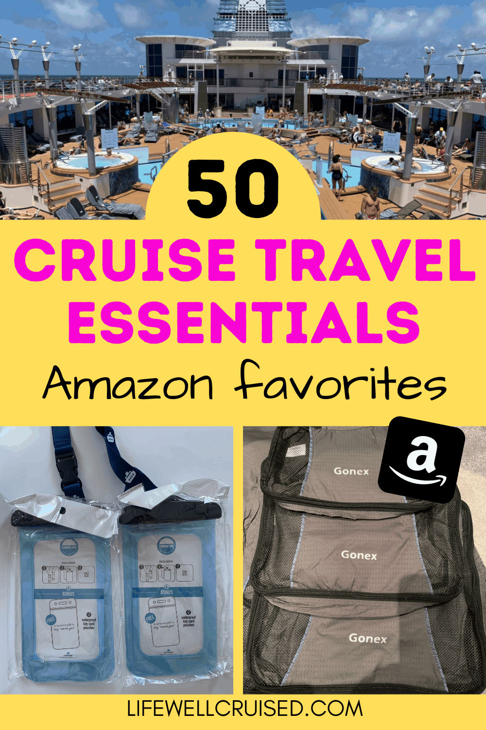 50 Must-have Cruise Essentials from Amazon in 2021 - Life Well Cruised