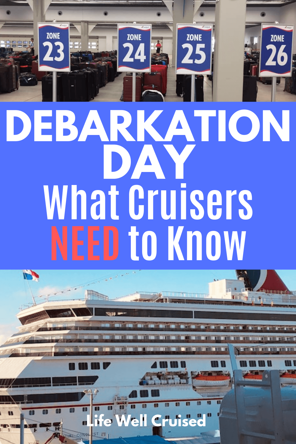 21 Cruise Disembarkation Tips You Need to Know - Life Well Cruised