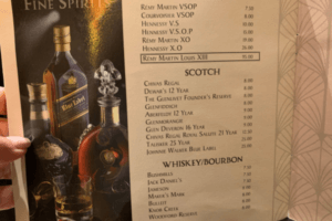 Princess Cruises Bar Menus and Drink Lists: Cocktails, beer and wine ...