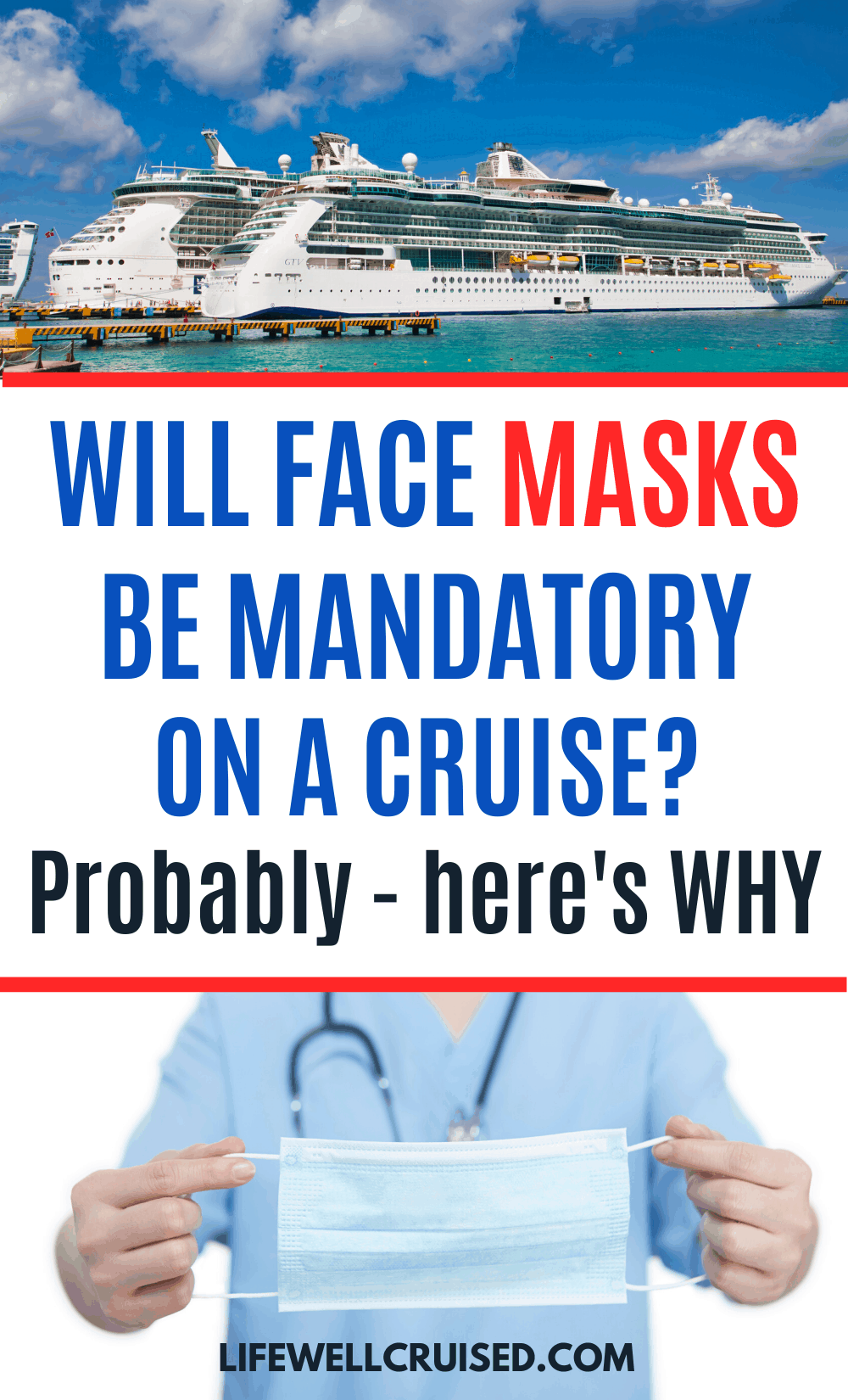 You Will Need to Wear on a Mask on a Cruise: Here's Why - Life Well Cruised