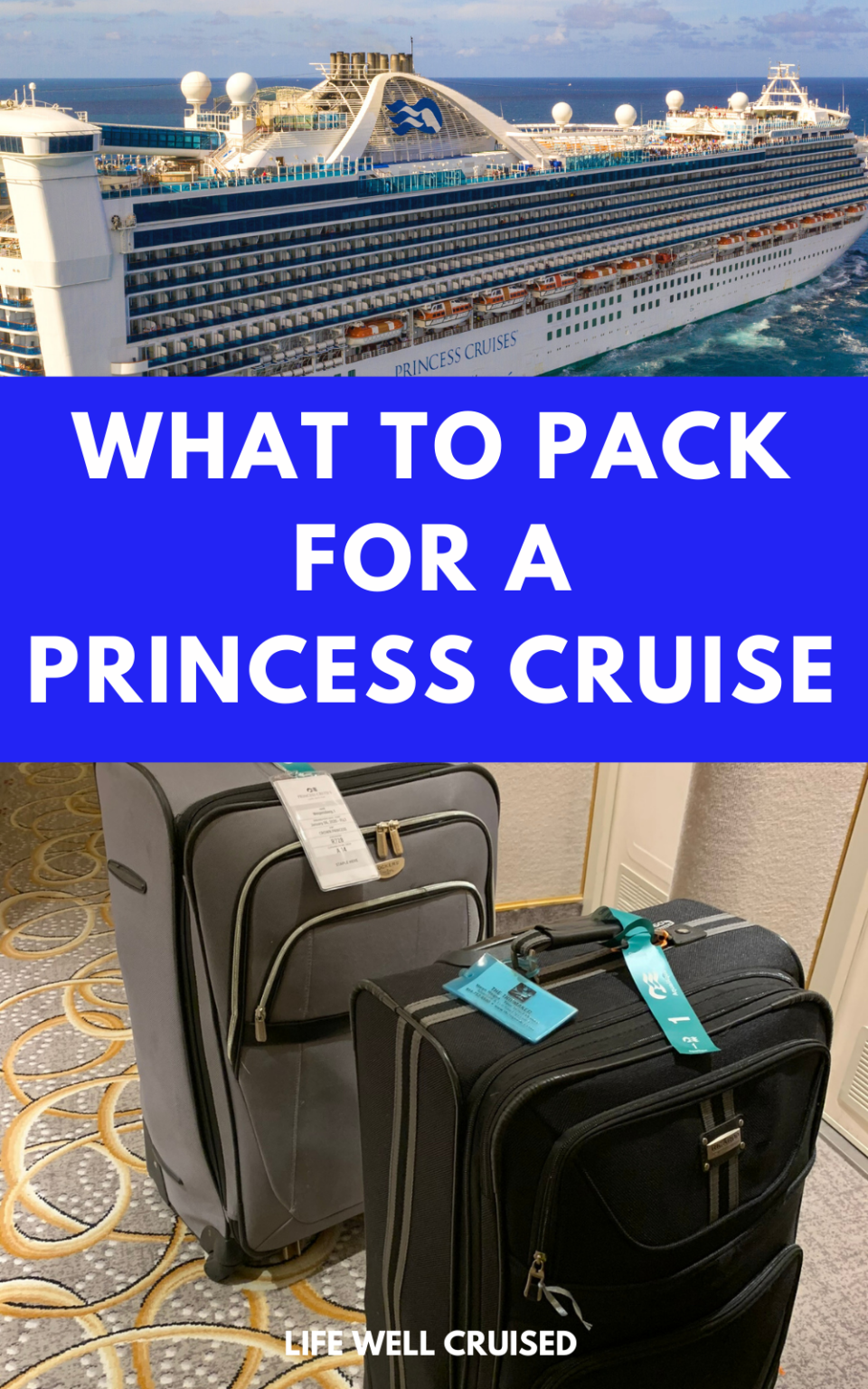 What to Pack for a Princess Cruise (outfits & essentials) - Life Well ...