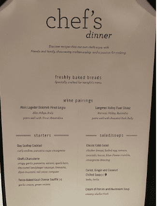 Princess Cruises Dining Room Menus (with food photos) - Life Well Cruised