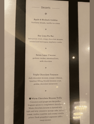 Princess Cruises Dining Room Menus (with food photos) - Life Well Cruised
