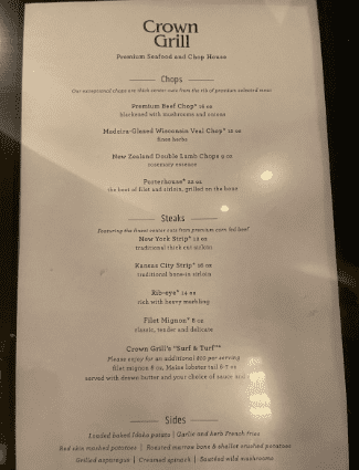 Princess Cruises Dining Room Menus (with food photos) - Life Well Cruised