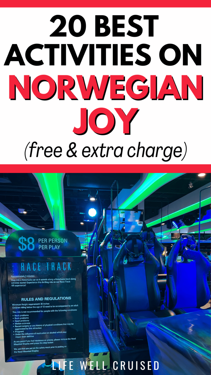 30 Best Activities on Norwegian Joy (Entertainment, Features ...