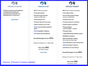 Princess Plus - What's Included and Is it Worth it? (2024) - Life Well Cruised