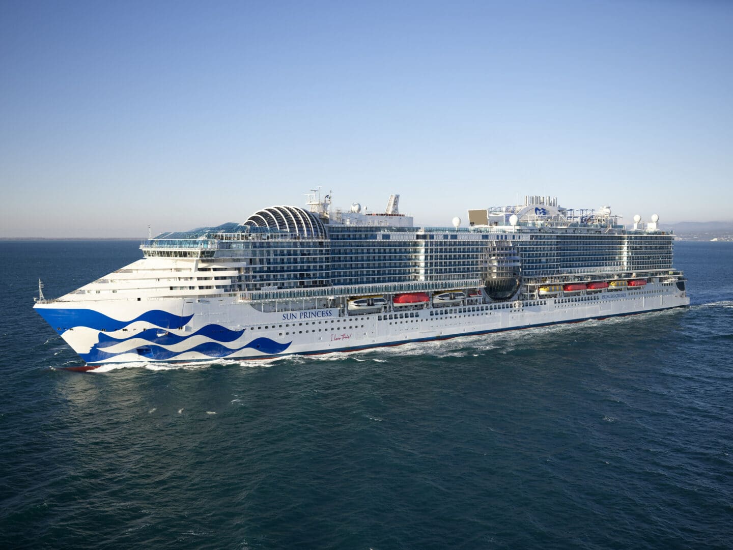 The Sun Is Shining! Sun Princess Sets Sail on it's Maiden Voyage - Life Well Cruised